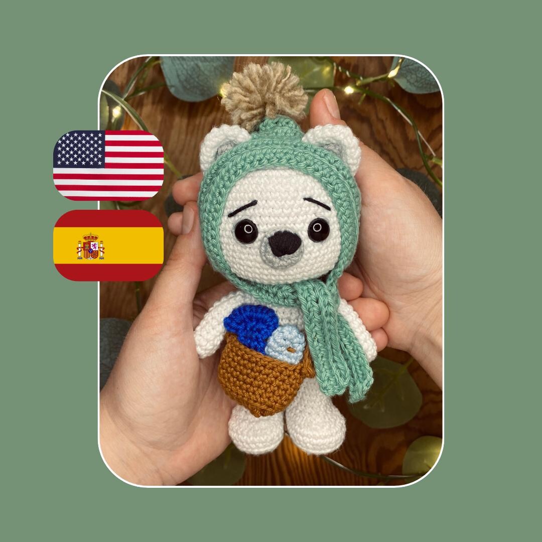 Danny Polar Bear amigurumi - Etsy