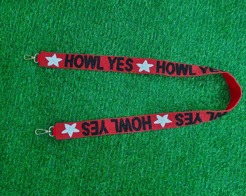 Handmade Embroidery Beaded Purse Strap for Game Day Gear Stadium ...