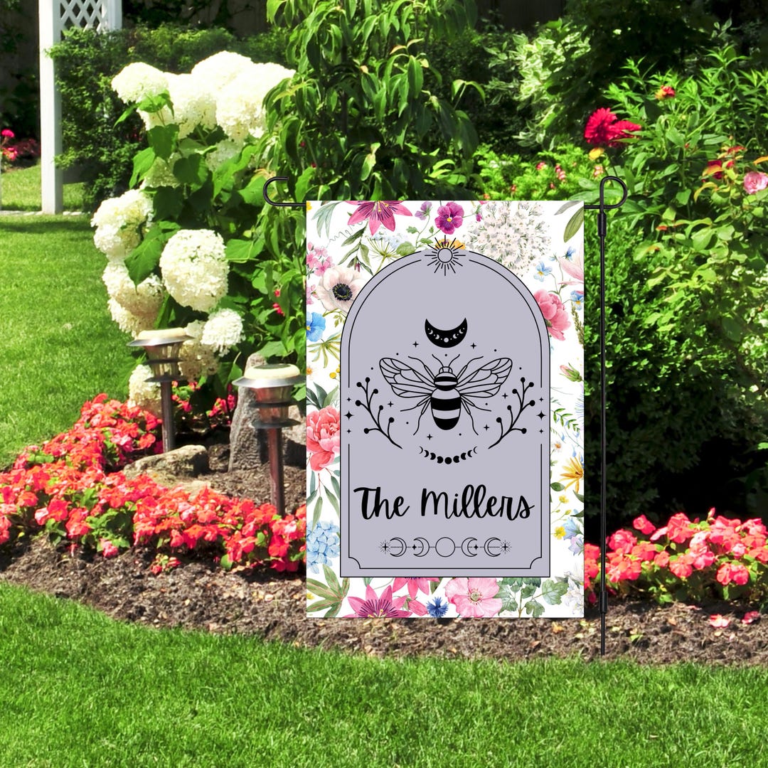 Personalized Pagan Garden Flag - Double-sided Witchcraft Decor With ...