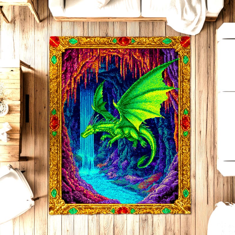 Y2k Rug Vintage - Etsy