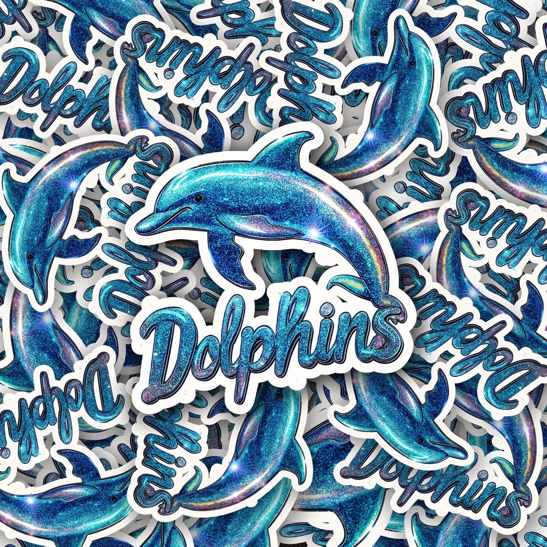 Dolphin Vaporwave Frutiger Aero Y2k Aqua Rainforest Animal STICKER ...