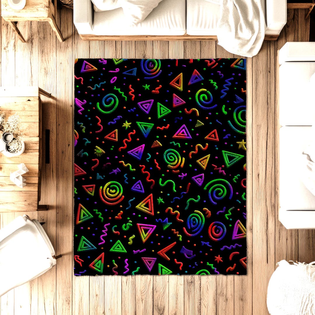 Arcade Rug, 90's Rug, Movie Theater Carpet, Arcade Carpet, Arcade Area ...