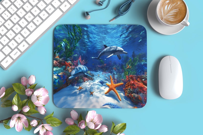 Tropical Vaporwave Frutiger Aero Y2k MOUSE PAD for Computer - Y2K ...