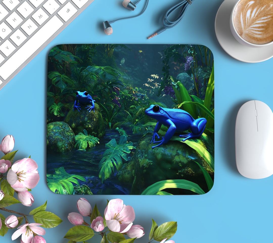 Nostalgia Frog Vaporwave Y2k Gaming MOUSE PAD for Computer - USB, Y2K ...