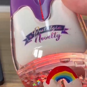 Purple LIQUID AQUA Mouse for Computer With Rainbow Floater- USB, Y2K ...