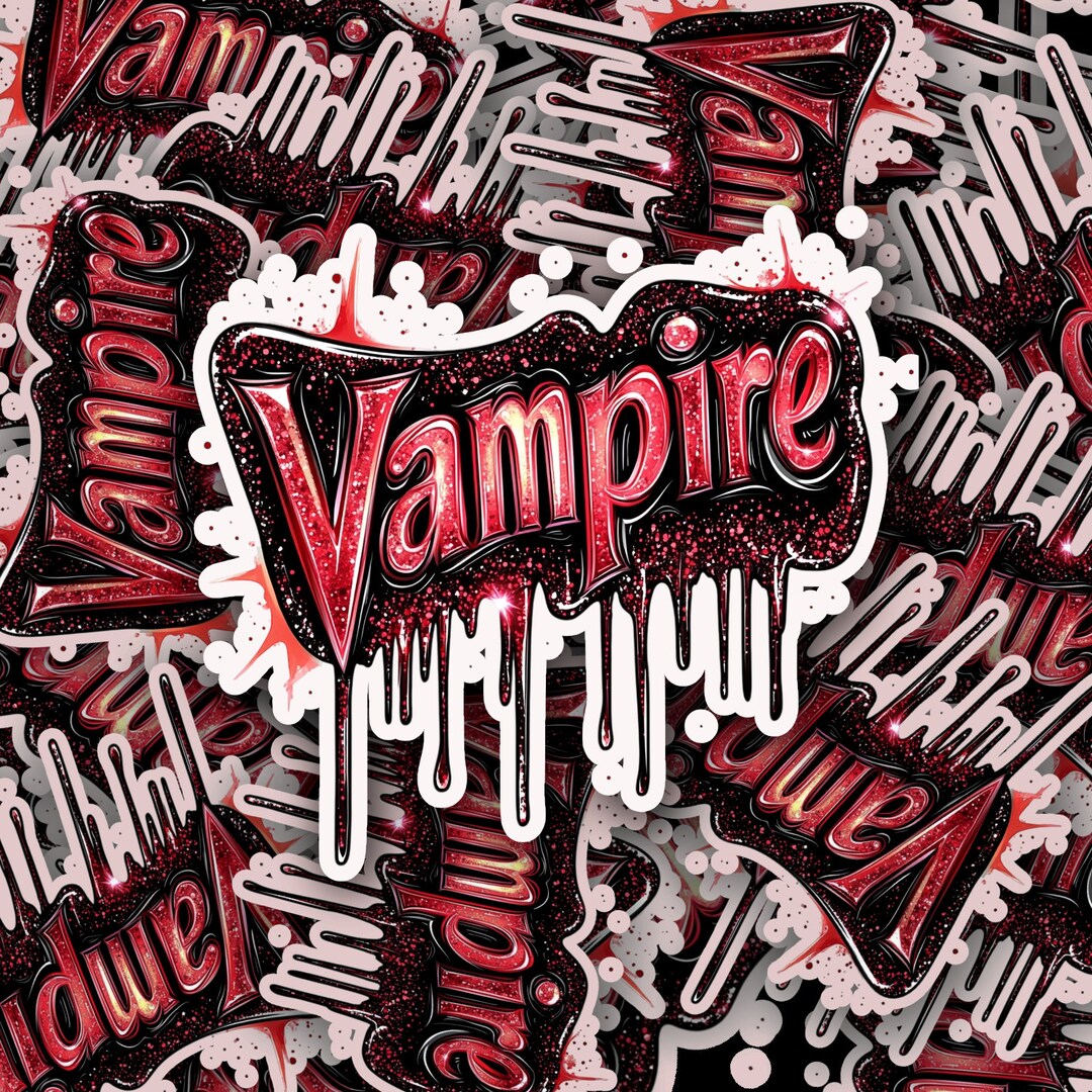 Y2k Aesthetic Stickers Vampire Online Sticker Internet Aesthetic ...