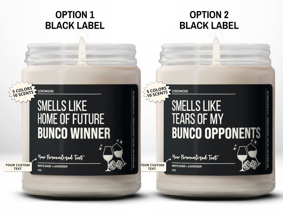 Gift for Bunco Winner Personalized Gift for Bunco Friends Funny Bunco ...