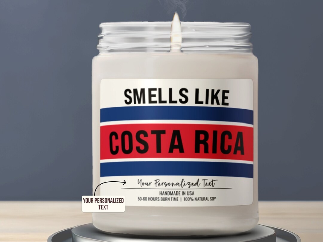 Costa Rica Gifts Smells Like Costa Rica Candle Gift for Costa Rica ...