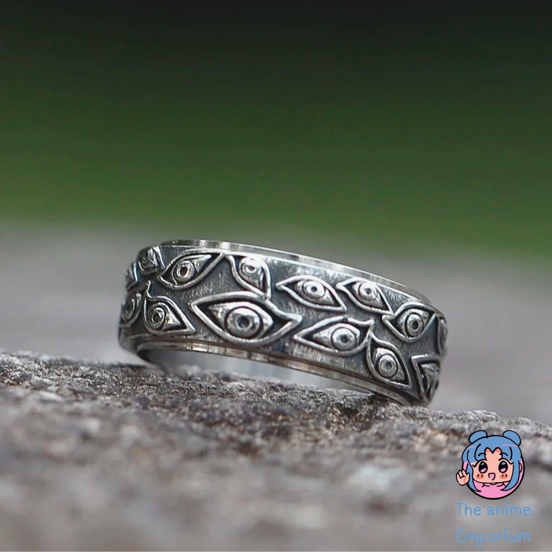 Anime Jujutsu Kaizen Ring Ryomen Sukuna Ring, Infinity Eye Adjustable ...