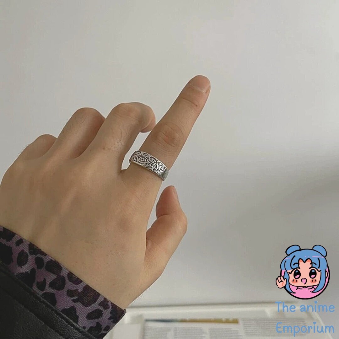 Anime Jujutsu Kaizen Ring Ryomen Sukuna Ring, Infinity Eye Adjustable ...