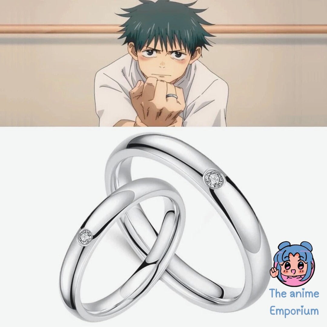 Jujutsu Kaisen Yuta Okkotsu Anime Cosplay Ring, 925 Sterling Silver ...