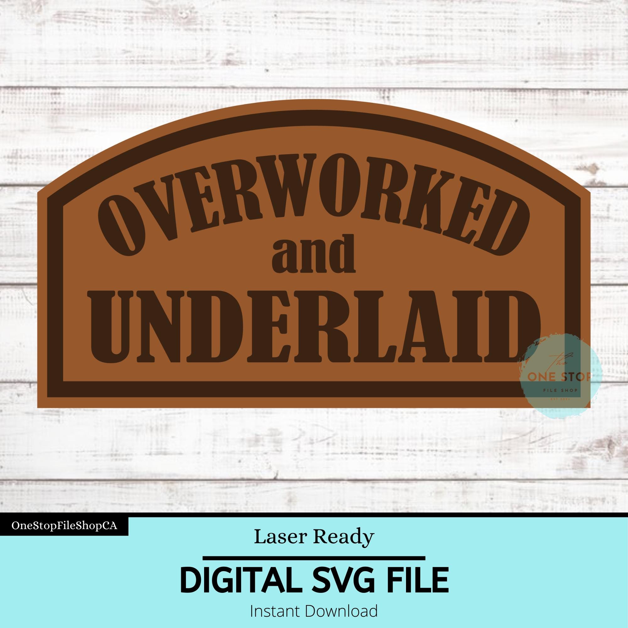 Overworked and Underlaid Hat Patch File | Funny Leather Patch Hats ...