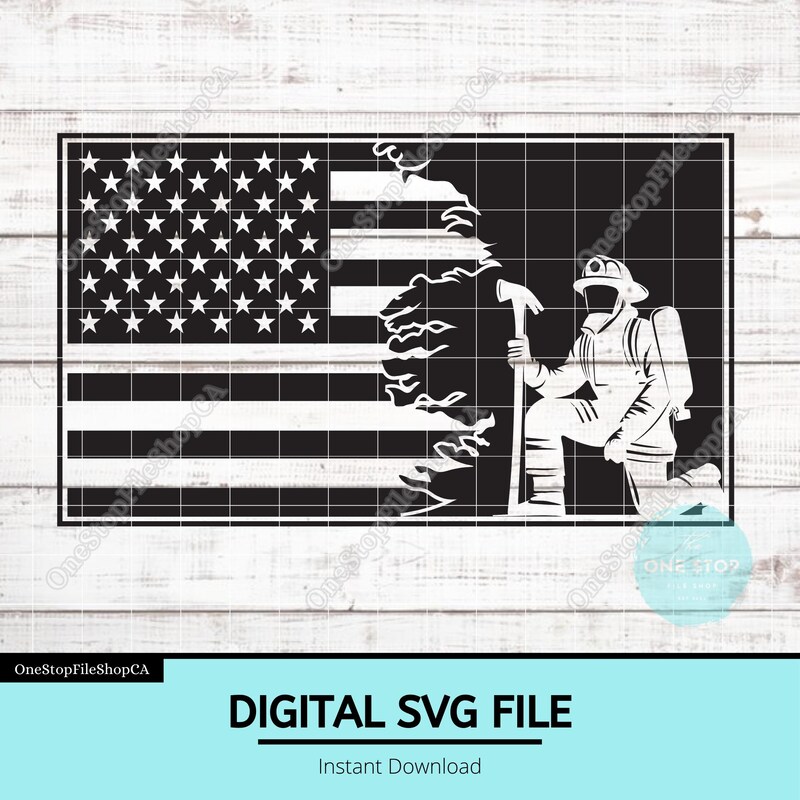 Firefighter Patches Svg - Etsy