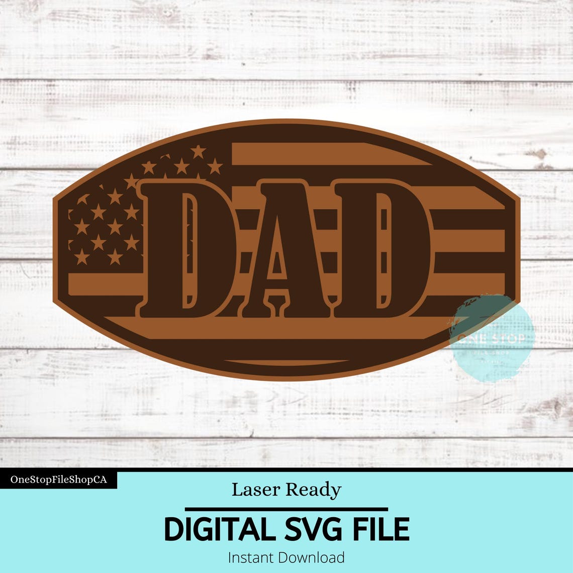 DAD American Flag Hat Patch | Leather Patch Hats | Father Hat SVG ...