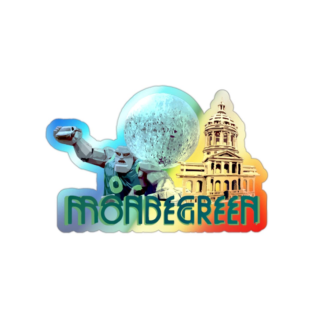 Phish Mondegreen Monster Tower Moon City Hall Festival Holographic ...