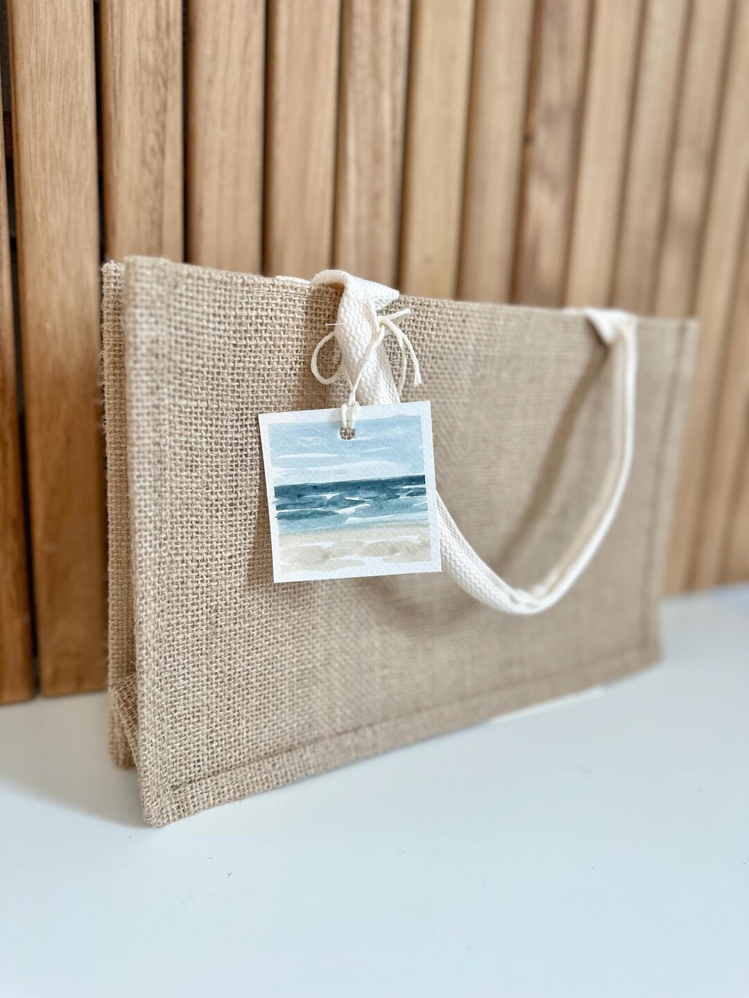 Hand-painted Coastal Gift Tags: Beach Housewarming Set of 4 - Etsy