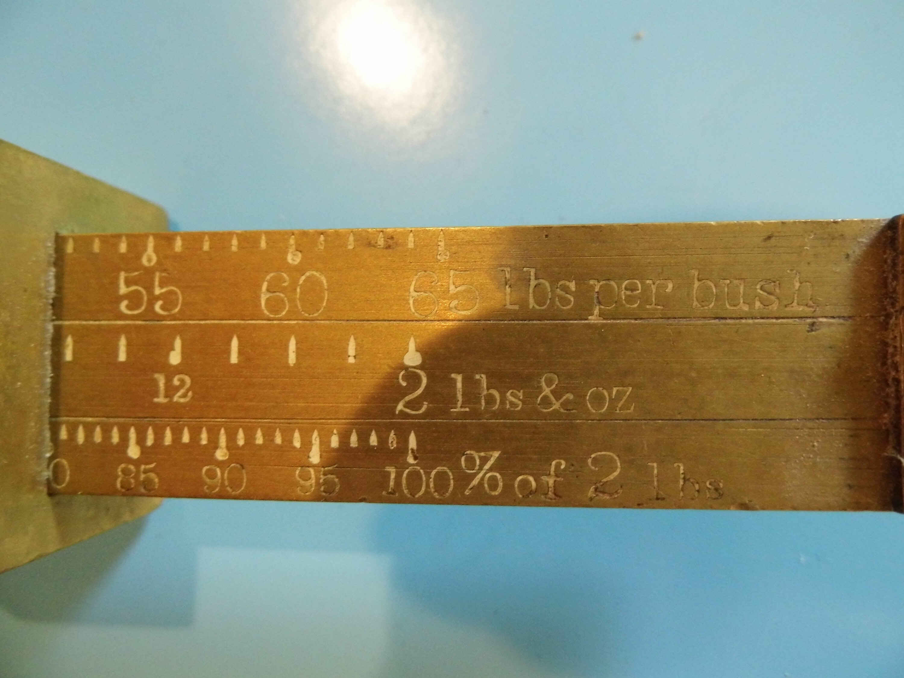 Winchester Fairbanks Bushel Beam Grain Scale No. 21 REALLY NICE 34620 ...