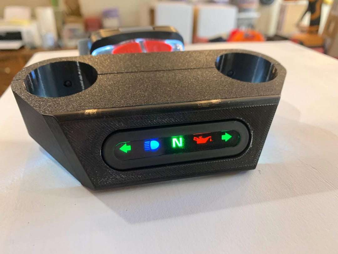 Gen 2 - Harley Davidson Gauge Mount, Riser, Handlebars, Relocation Bracket, Shift Indicator ...