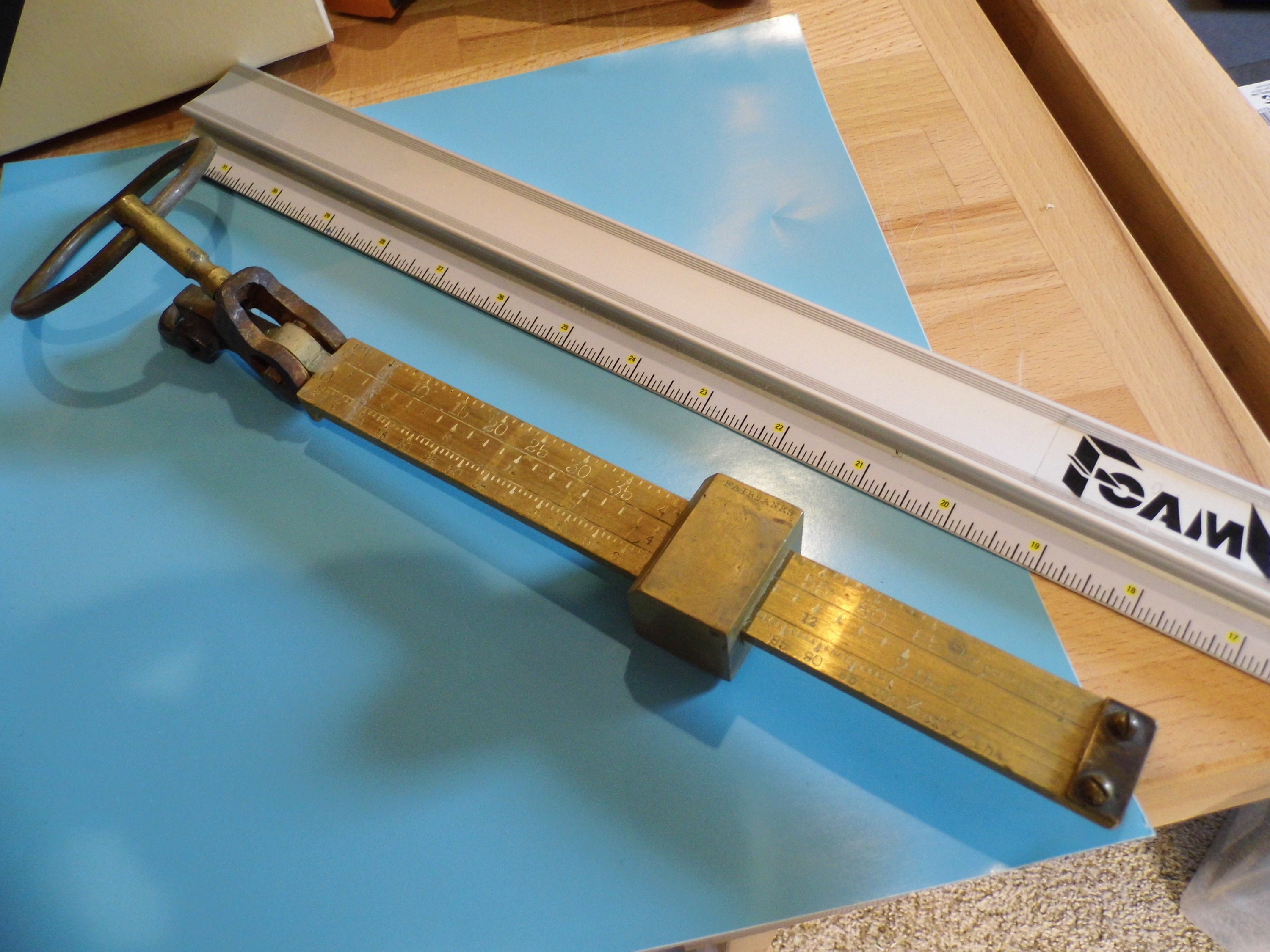 Winchester Fairbanks Bushel Beam Grain Scale No. 21 REALLY NICE 34620 ...