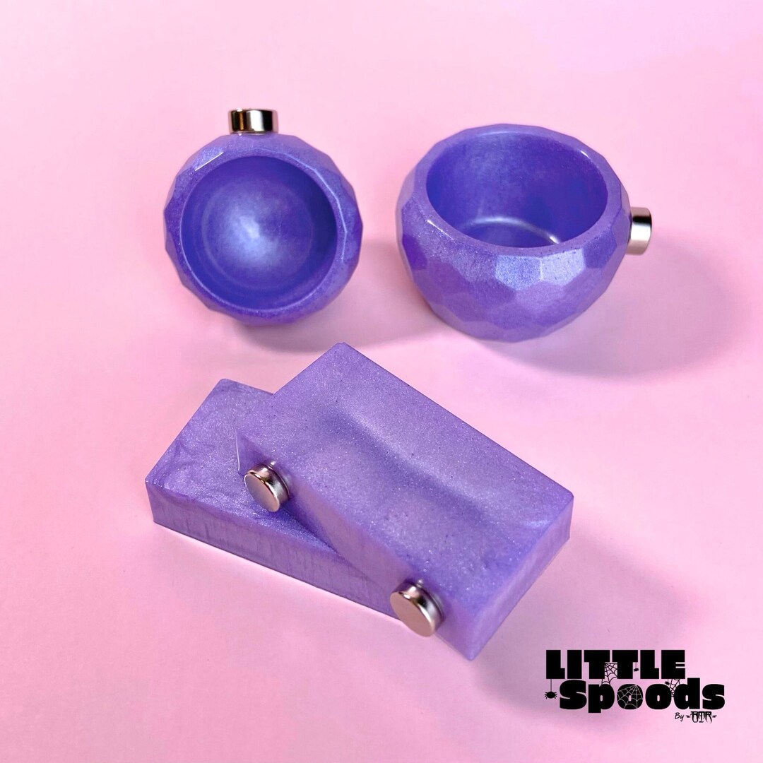 Purple Jumping Spider Enclosure Decor Set - Basics Collection | Jumping ...