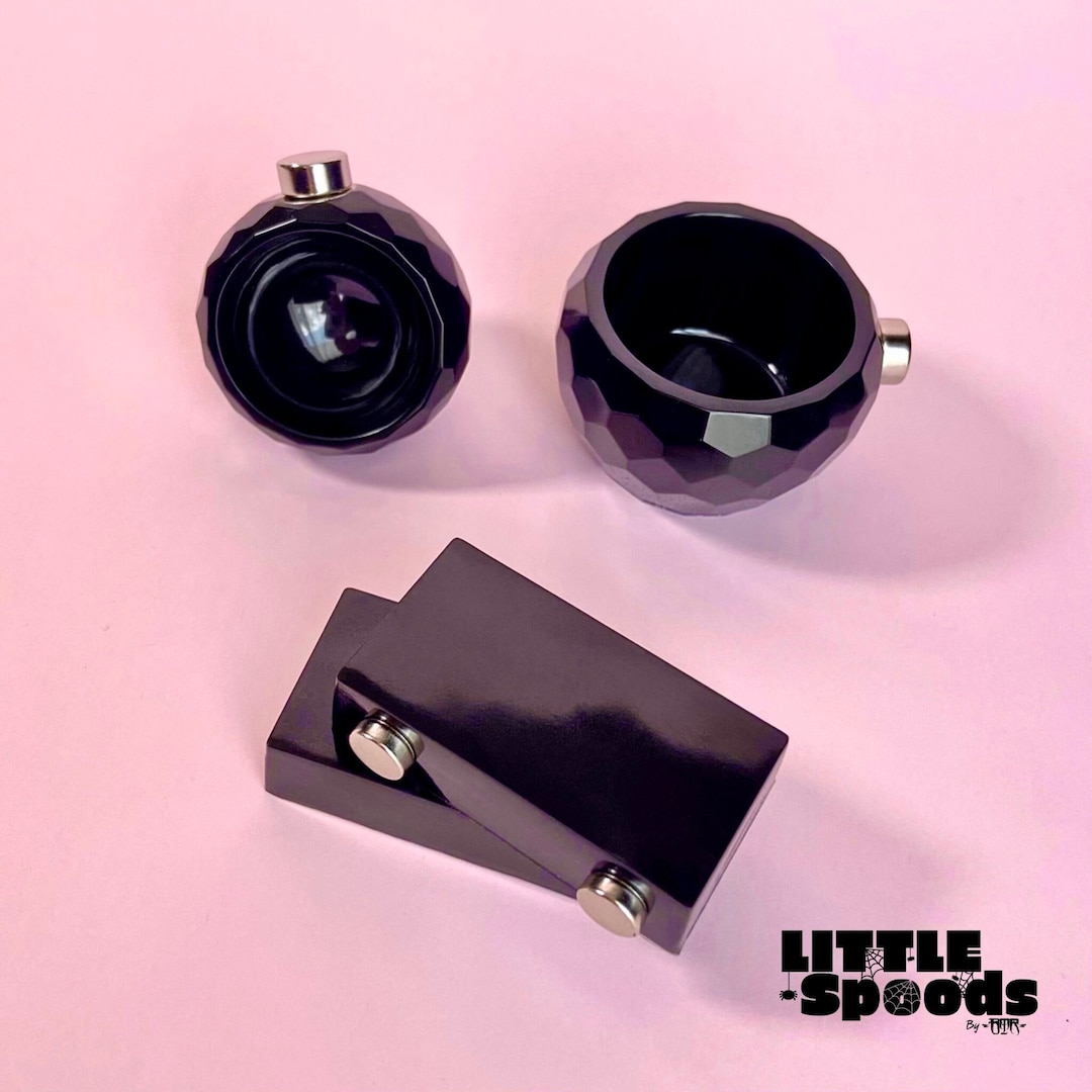 Black Jumping Spider Enclosure Decor Set - Basics Collection | Jumping ...