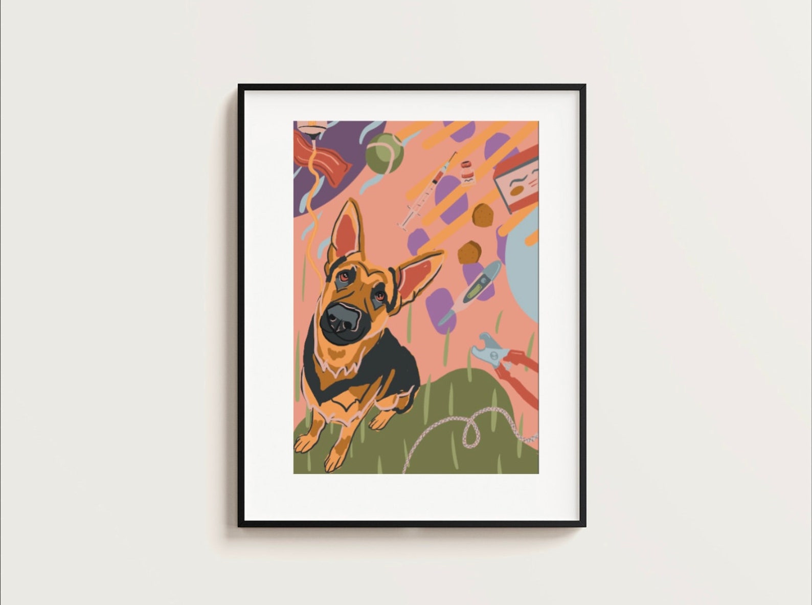 Set of 2 Vet Clinic Printable Posters, Vet Med Poster, Digital Download ...