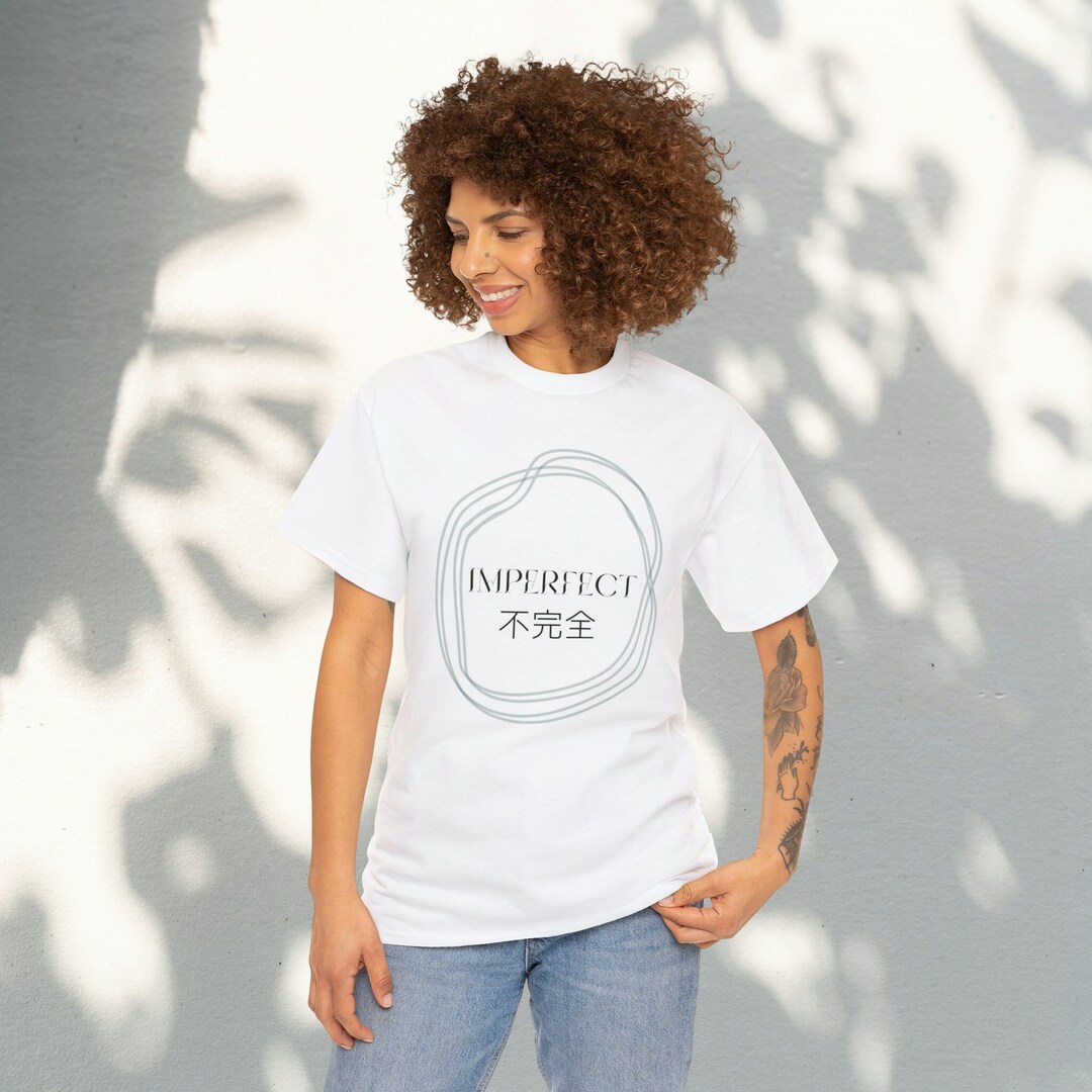 Japanese Calligraphy Kanji Simple Relaxed Aesthetic Graphic T-shirt ...