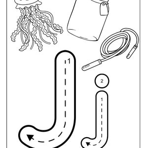 Jumbo Alphabet Coloring Pages Fun for Kids and Adults - Etsy