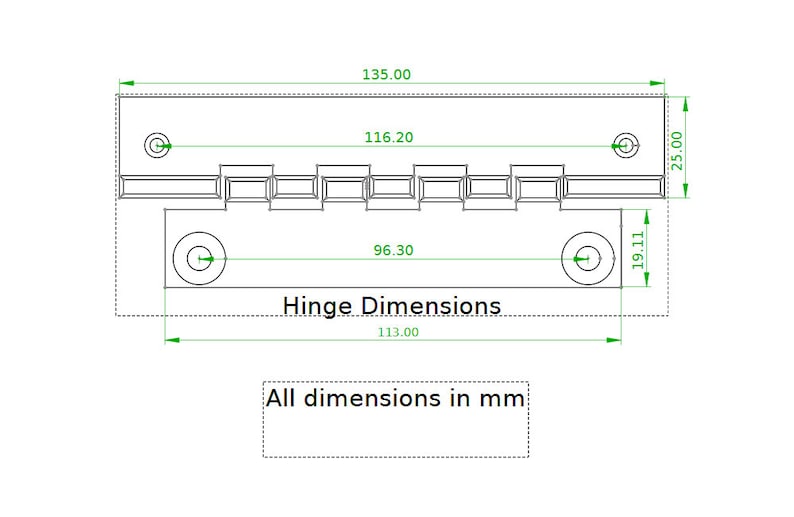 Camry Center Console Hinge Replacement: 1999-2001 Toyota, ABS Plastic ...