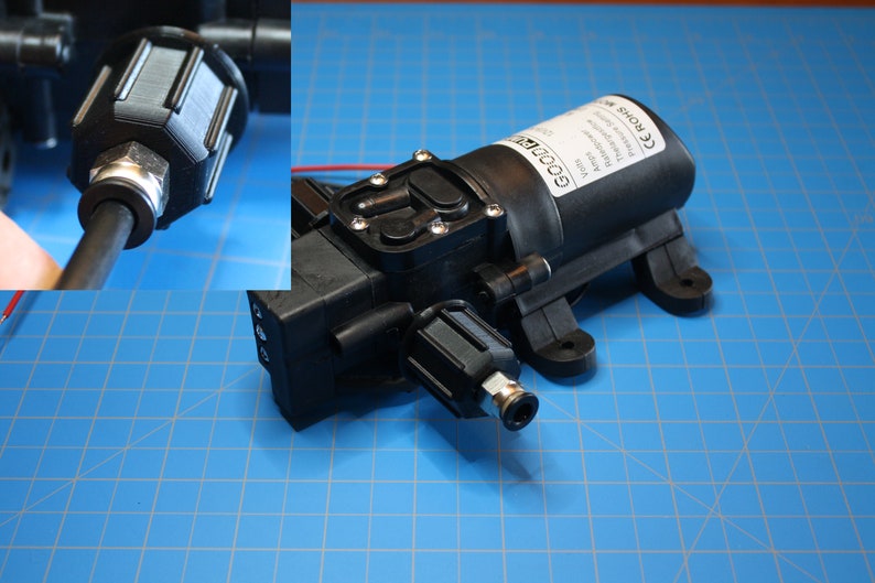 High Pressure Irrigation Pump With Push-to-connect Fittings for 1/4" O ...