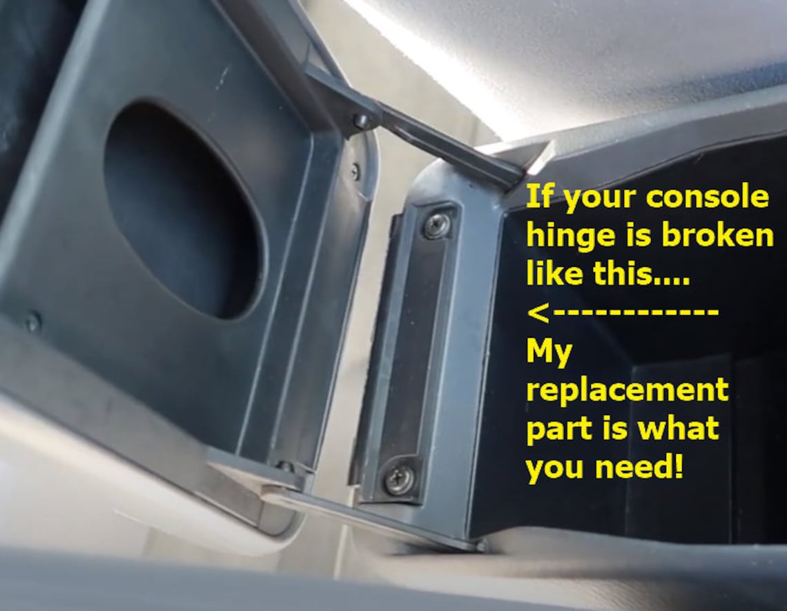 Camry Center Console Hinge Replacement: 1999-2001 Toyota, ABS Plastic ...