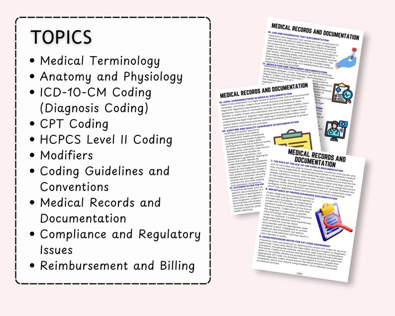 AAPC CPC Exam Ultimate Study Guide 2025 2026 - Etsy