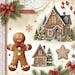 Gingerbread Man Paper: Clip Art. 10 High Res Watercolor Jpgs. Junk ...