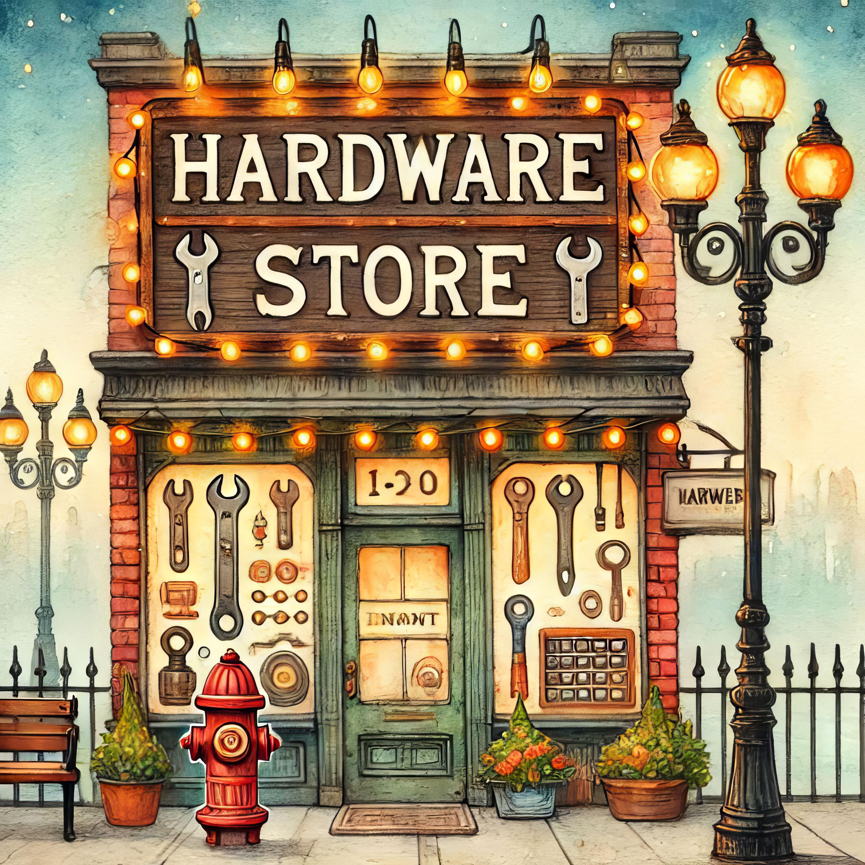 Hardware Store: Clipart, Junk Journal, Ephemera, Digital Download, 10 ...