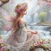 Spring Fairies Clip Art Bundle 10 High Res Watercolor Jpgs for Junk ...