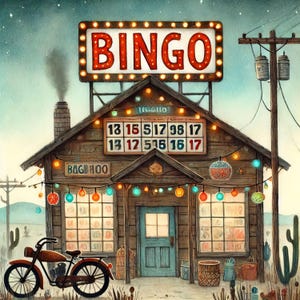 Bingo Hall: 10 High Res Watercolor Jpgs, Junk Journaling, Scrapbooking ...
