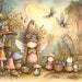 Whimsical Fairy Clip Art 10 High Res Watercolor Jpgs for Junk ...