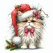 Cute Christmas Cat: Clip Art 10 High Res Watercolor Jpgs Junk ...