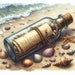 Note in a Bottle: Clip Art Bundle 10 High Res Watercolor Jpegs Junk ...