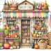 Whimsical Grocery Store Clip Art 10 High Res Watercolor Jpgs for Junk ...