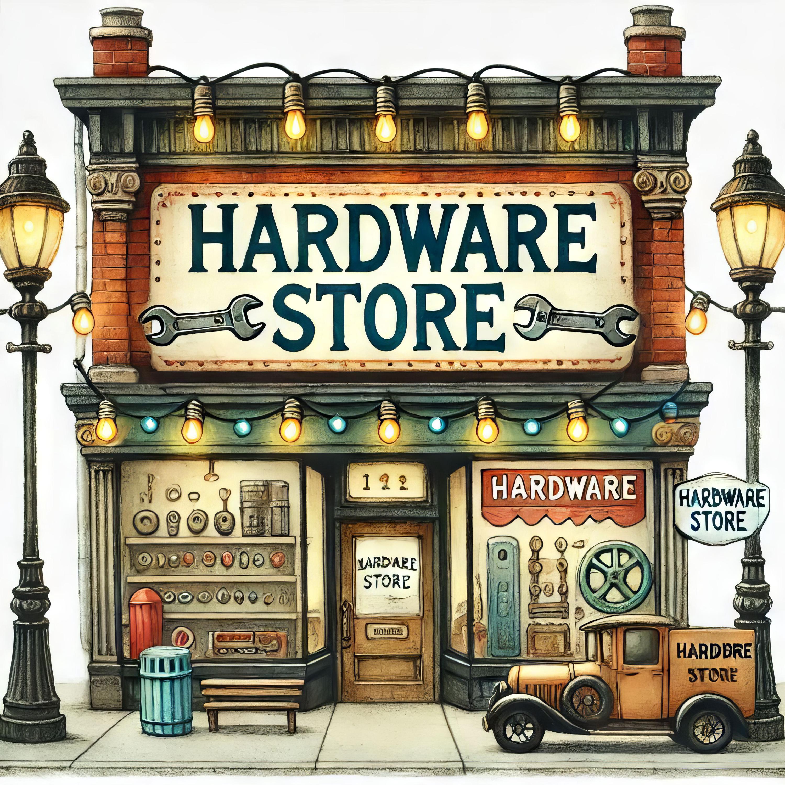 Hardware Store: Clipart, Junk Journal, Ephemera, Digital Download, 10 ...