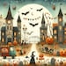 Whimsical Halloween Clip Art 10 High Res Watercolor Jpgs for Junk ...