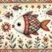 Calico Fish Clip Art 10 High Res Watercolor Jpgs for Junk Journaling ...