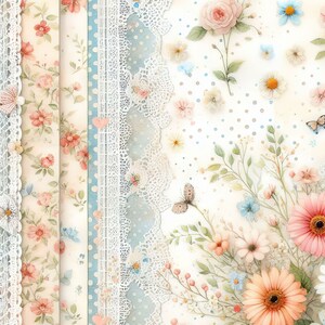 Calico Paper Clip Art Bundle 10 High Res Watercolor Jpgs for Junk ...