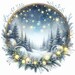 Winter Wonderland: Clip Art, 10 High Res Watercolor Jpgs, Junk ...