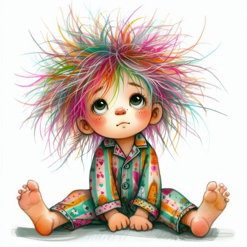 Bedtime for Little Boy: Clip Art, 10 High Res Watercolor Jpgs ,junk ...