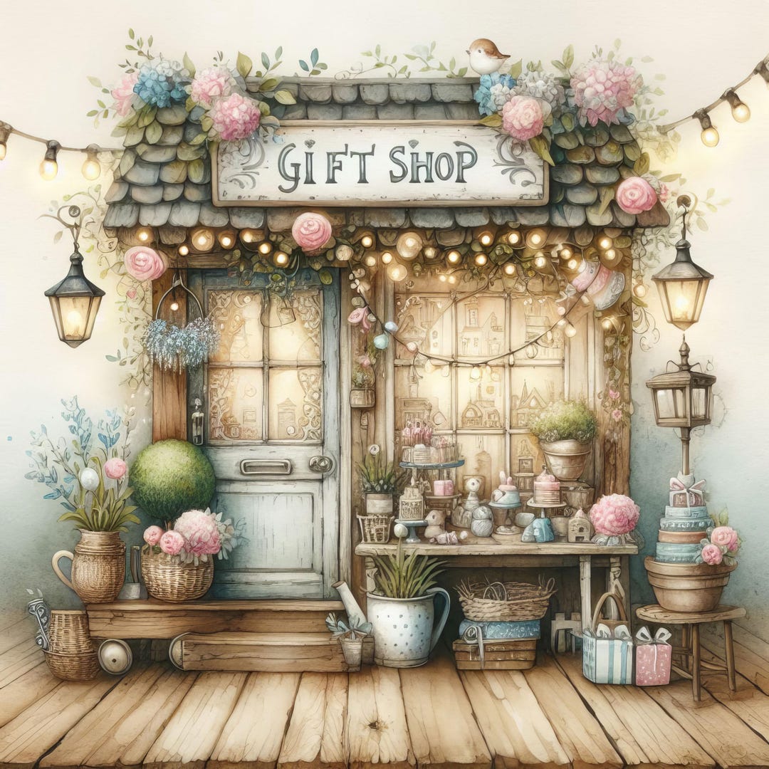 Gift Shop: 10 High Res Watercolor Jpgs, Junk Journaling, Scrapbooking ...