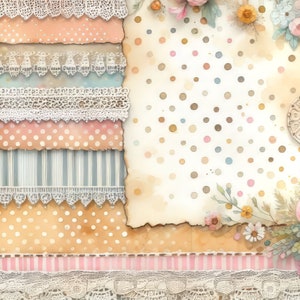 Calico Paper Clip Art Bundle 10 High Res Watercolor Jpgs for Junk ...