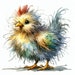 Frazzled Chick: Clip Art 10 High Res Watercolor Jpgs for Junk ...
