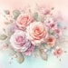 Pastel Roses Clip Art 10 High Res Watercolor Jpgs for Junk Journaling ...